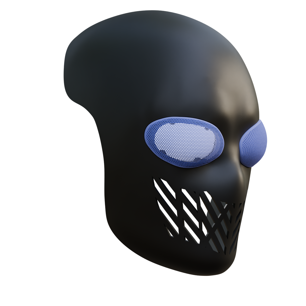 Invincible Masked Mark 3D Printable Model – Wireframe