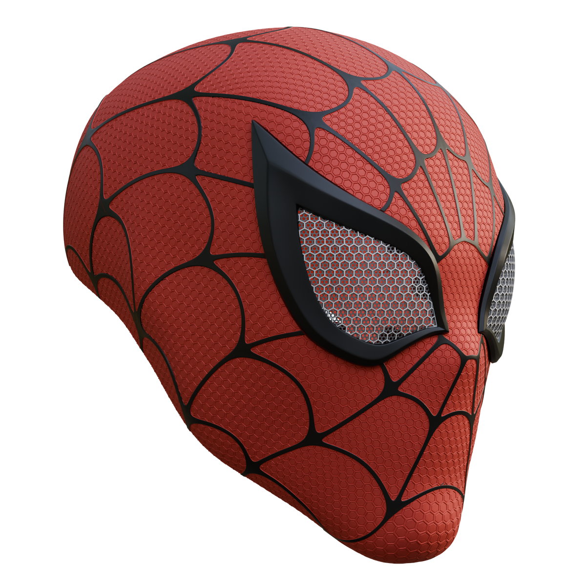Rivals Spider-Man Helmet 3D Printable File – Wireframe