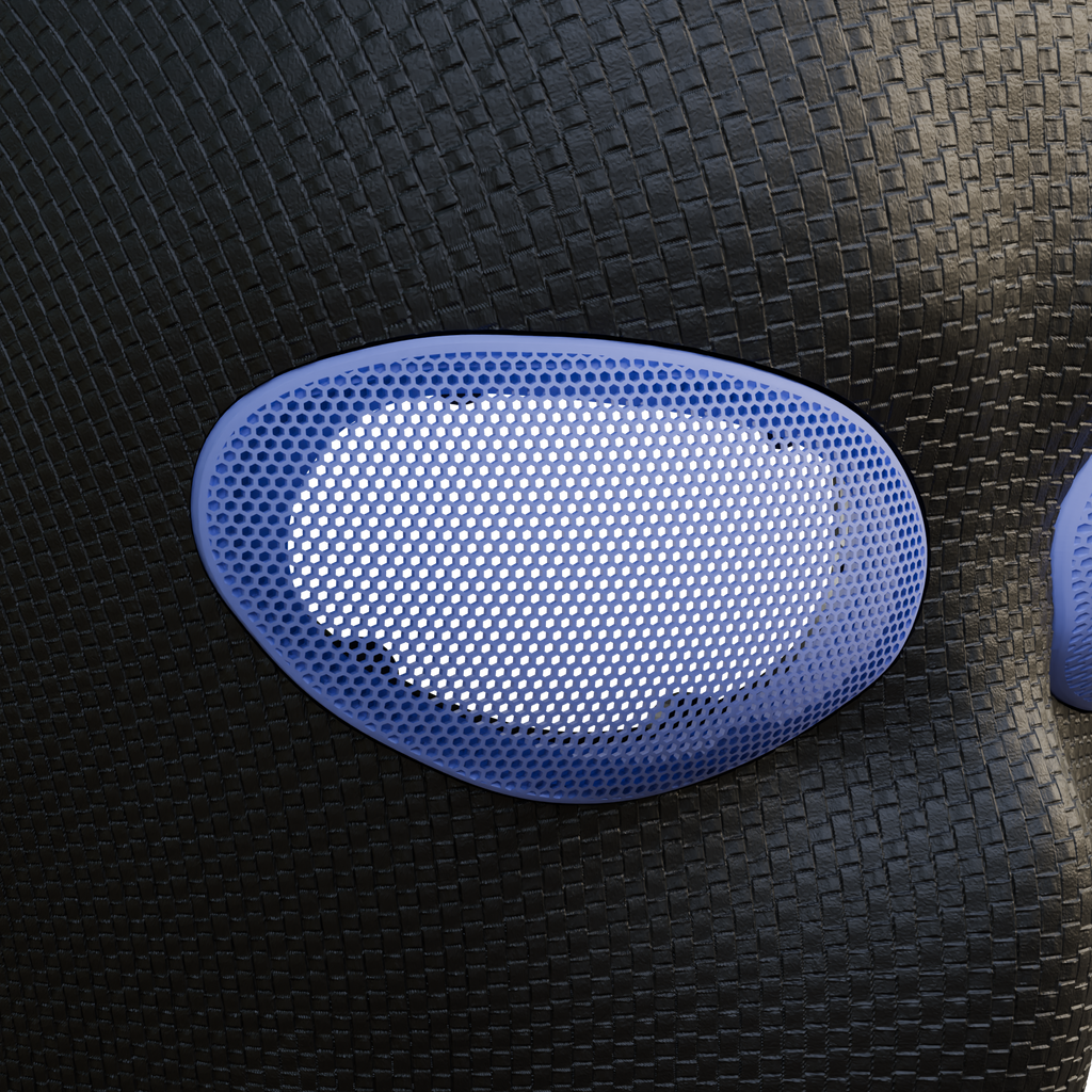 Invincible Masked Mark 3D Printable Model – Wireframe