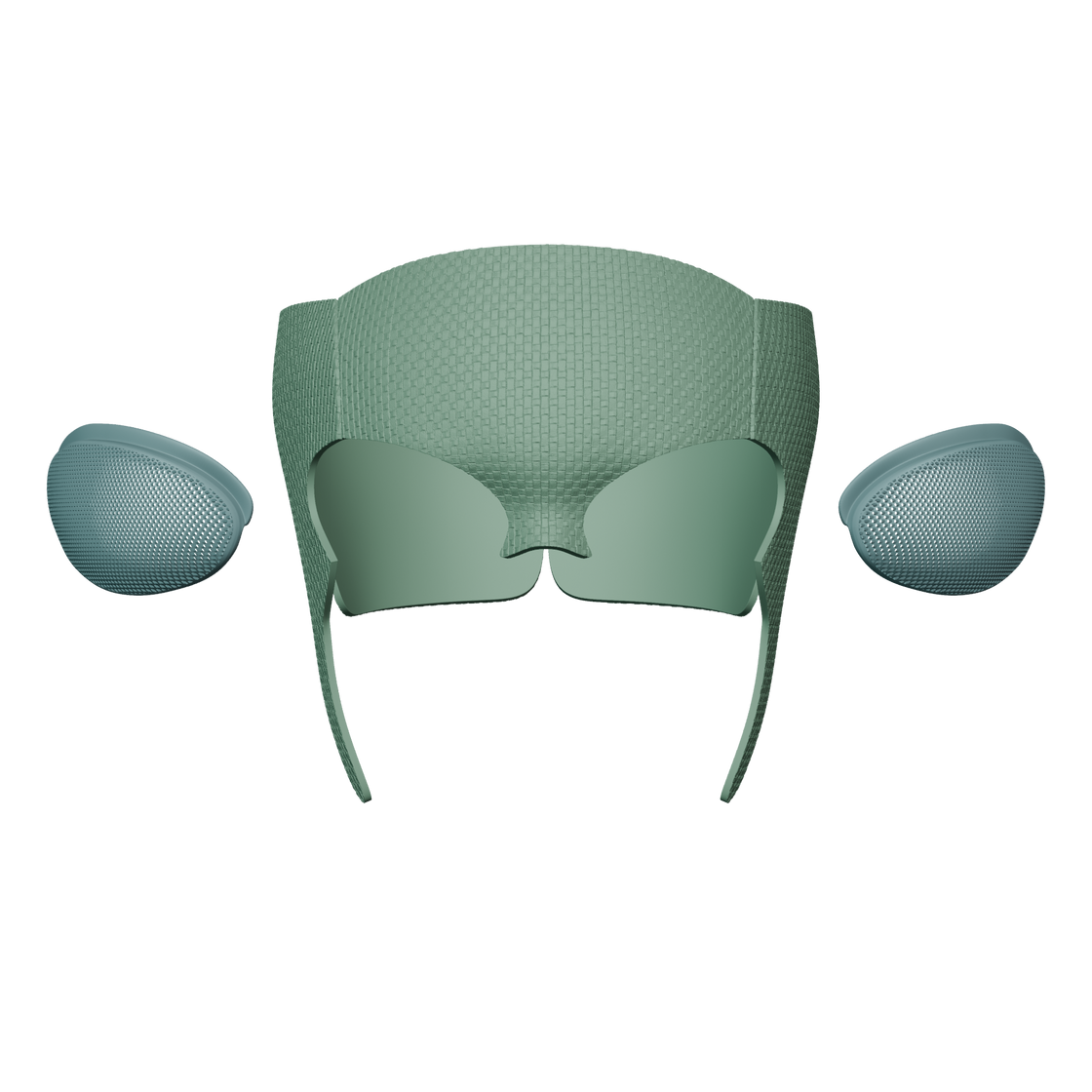 Invincible Season 3 Mask 3D Printable Model – Wireframe