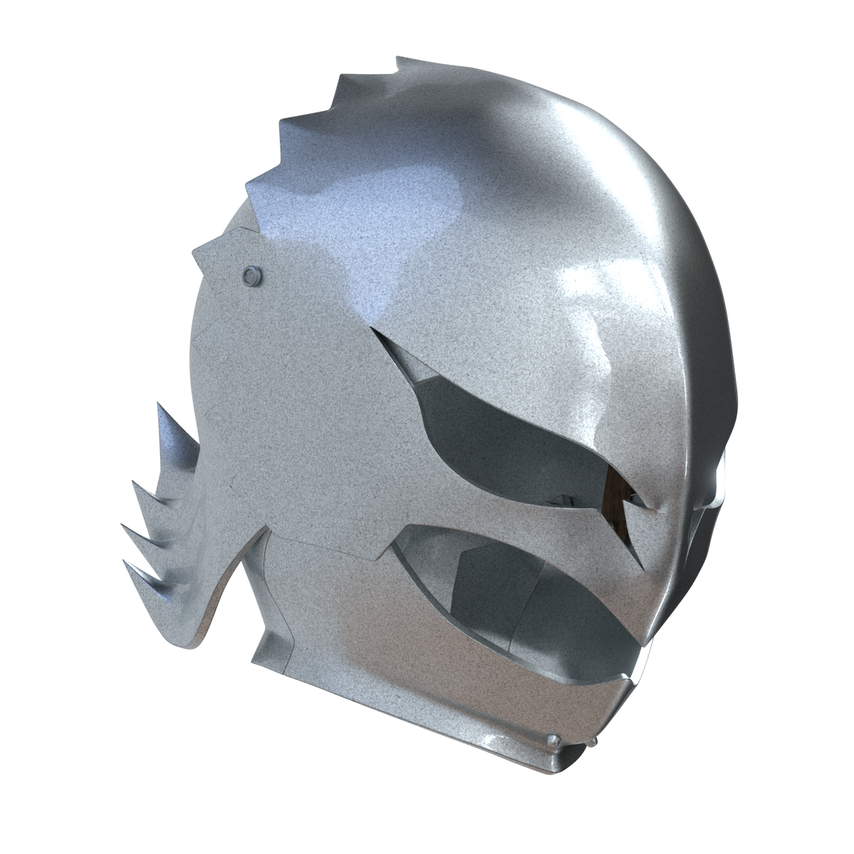 Band of The Hawk Reborn - Griffith Helmet - 3D File – Wireframe