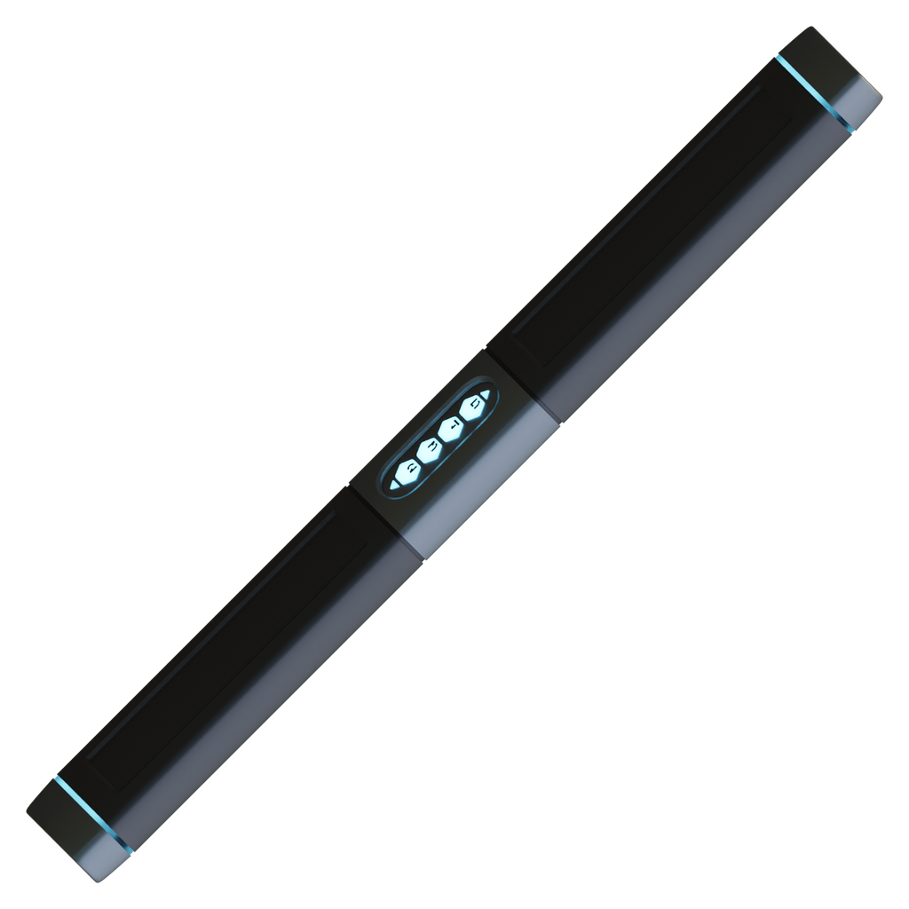 Tron Lightcycle Baton 3D Printable Model – Wireframe