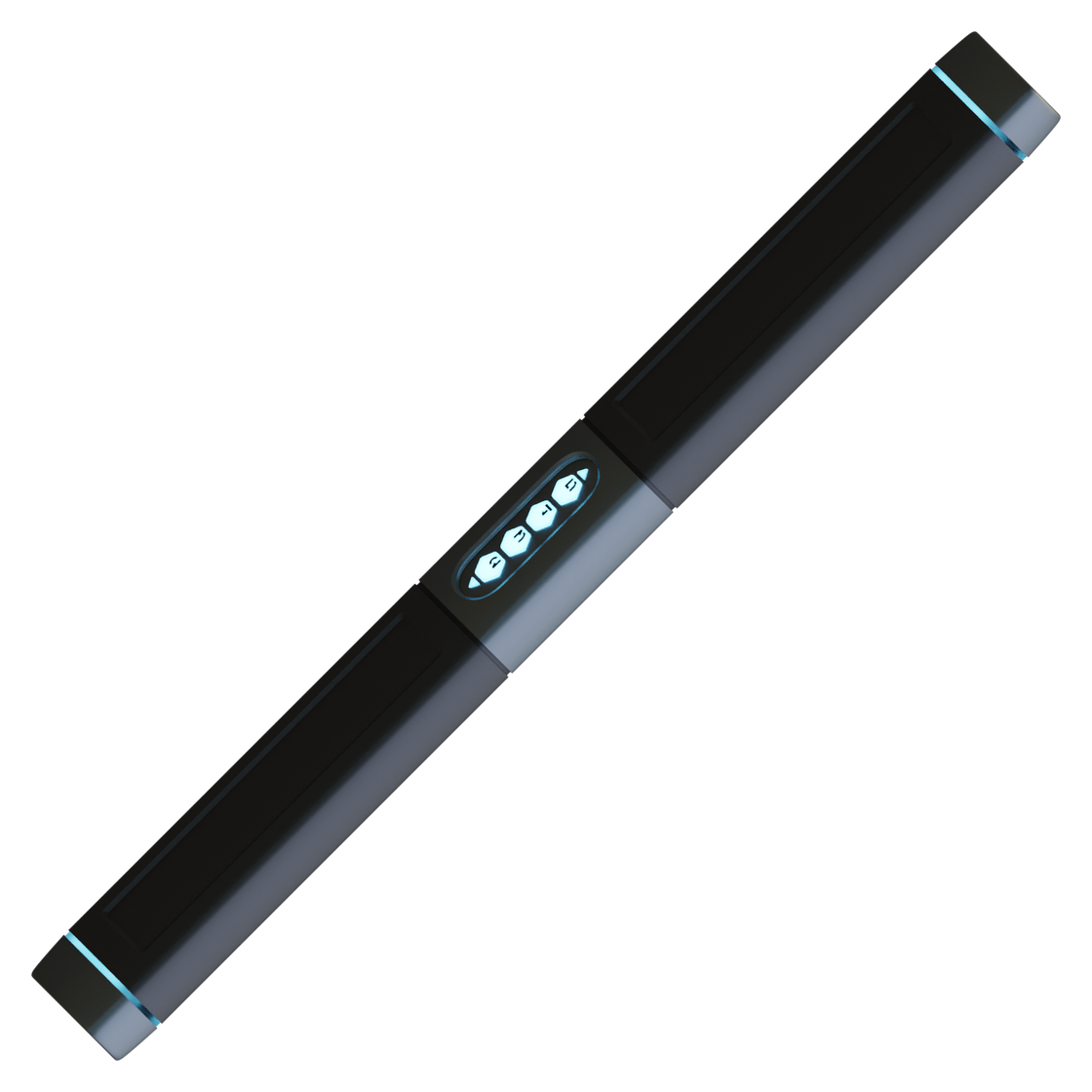 Tron Lightcycle Baton 3D Printable Model – Wireframe