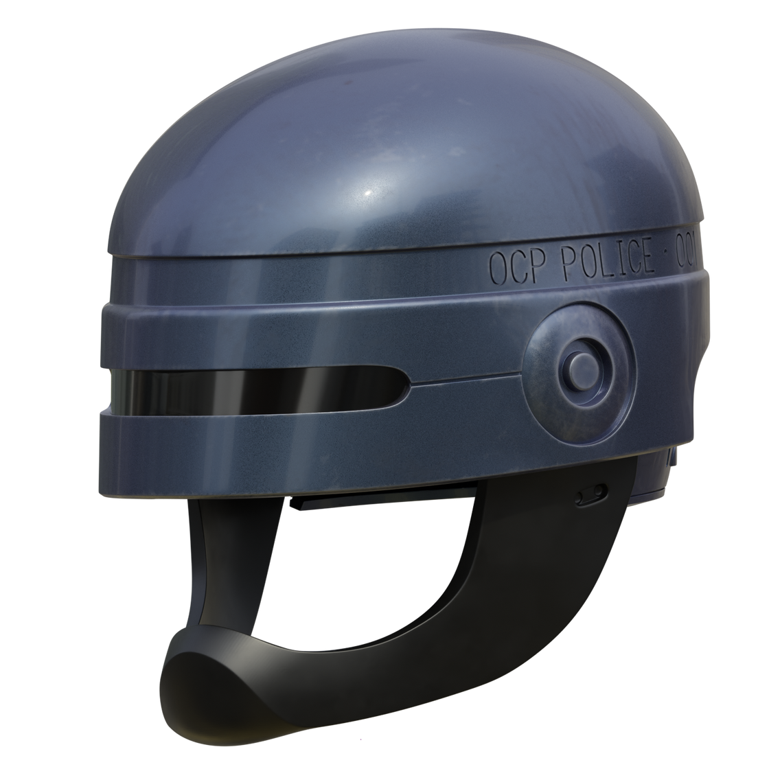 Robocop Helmet 3D Printable Model – Wireframe