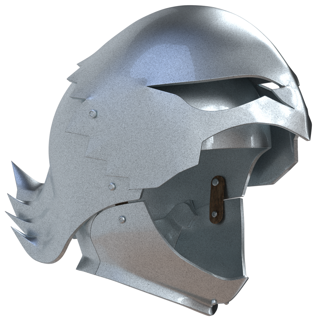 Band of The Hawk Reborn - Griffith Helmet - 3D File – Wireframe