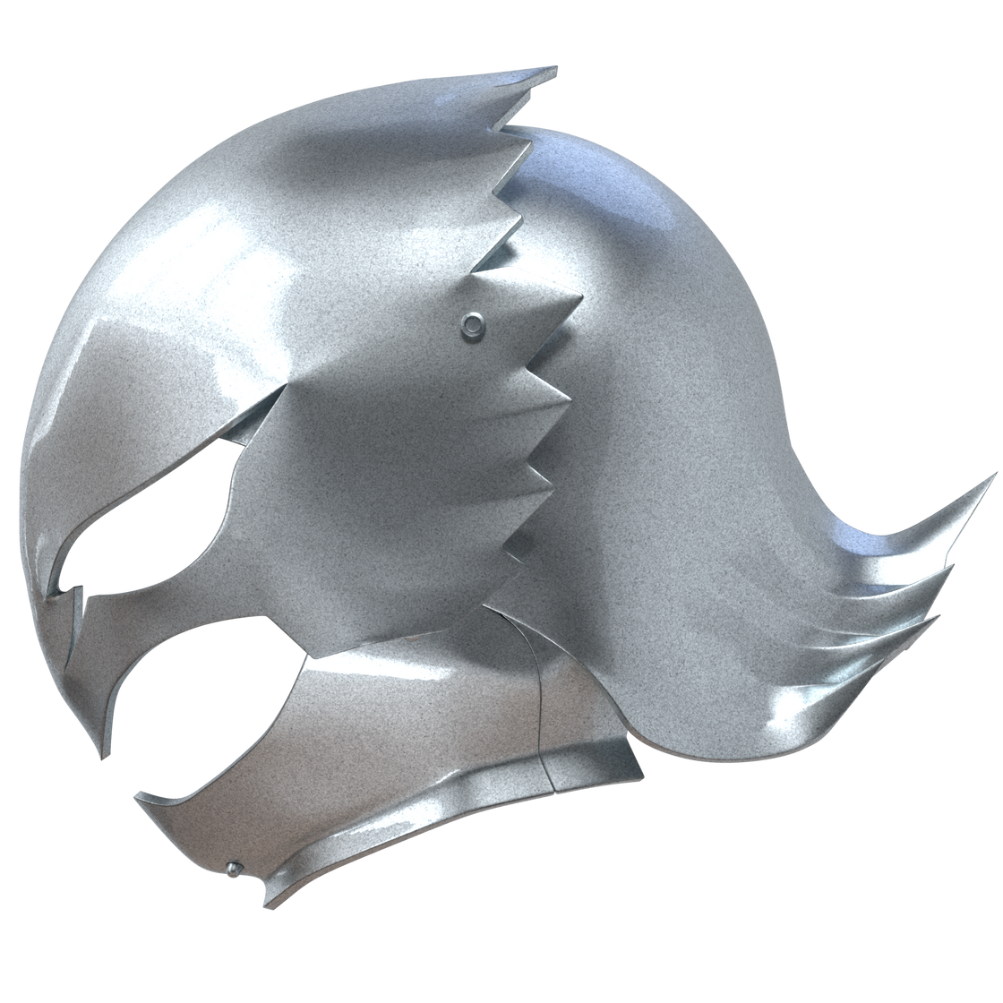 Band of The Hawk Reborn - Griffith Helmet - 3D File – Wireframe
