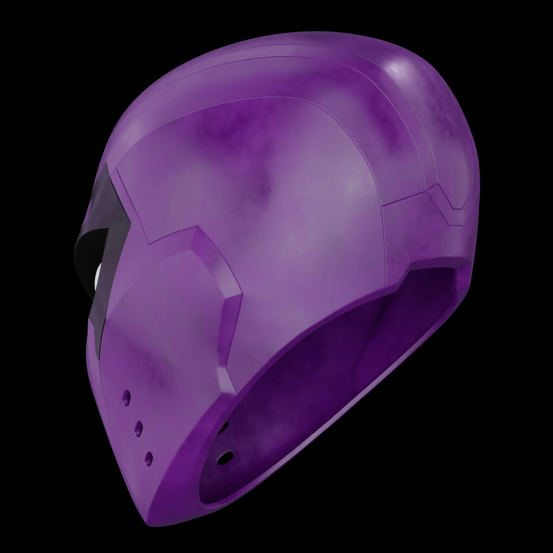 The Prowler mask - Fortnite 3D Model – Wireframe