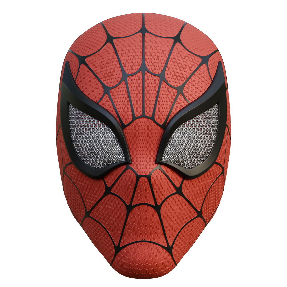 Rivals Spider-Man Helmet 3D Printable File – Wireframe