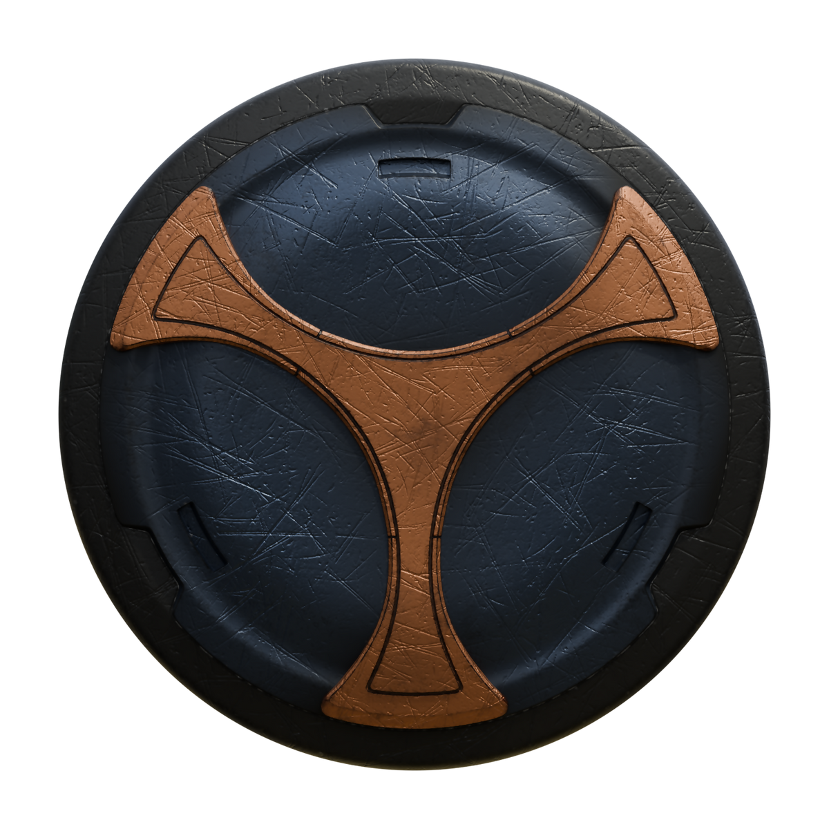 VEK3D Taskmaster Thunderbolts* Shield – Wireframe