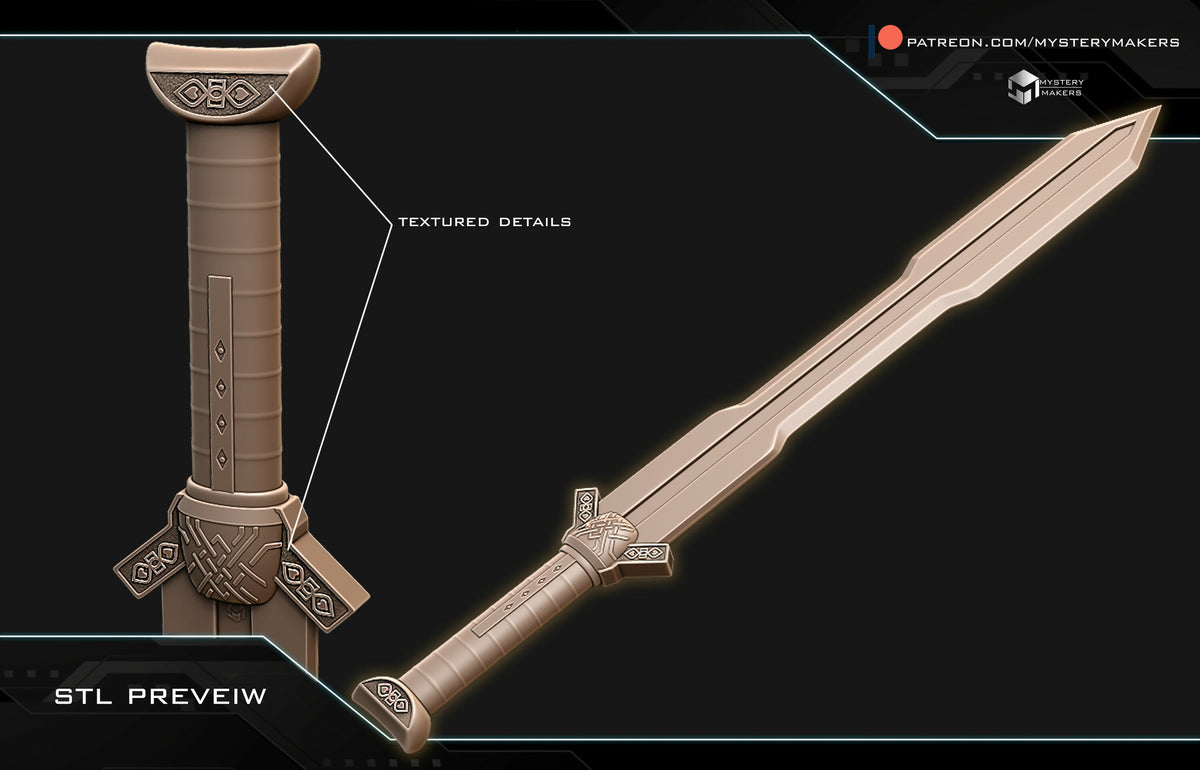 Sword of Kili – Wireframe