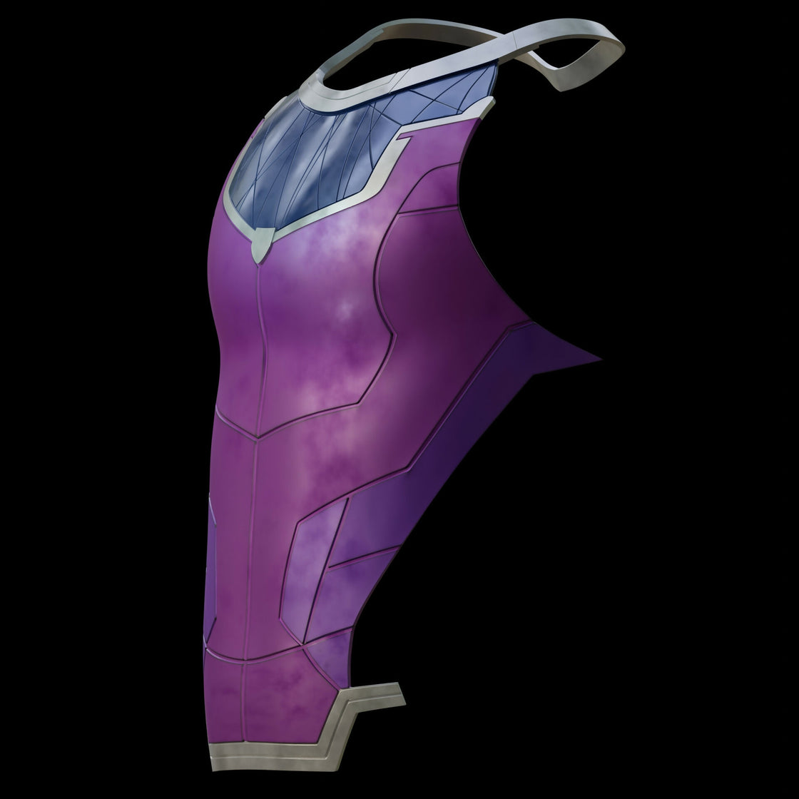 Gambit Armor and Boots 3D Model – Wireframe