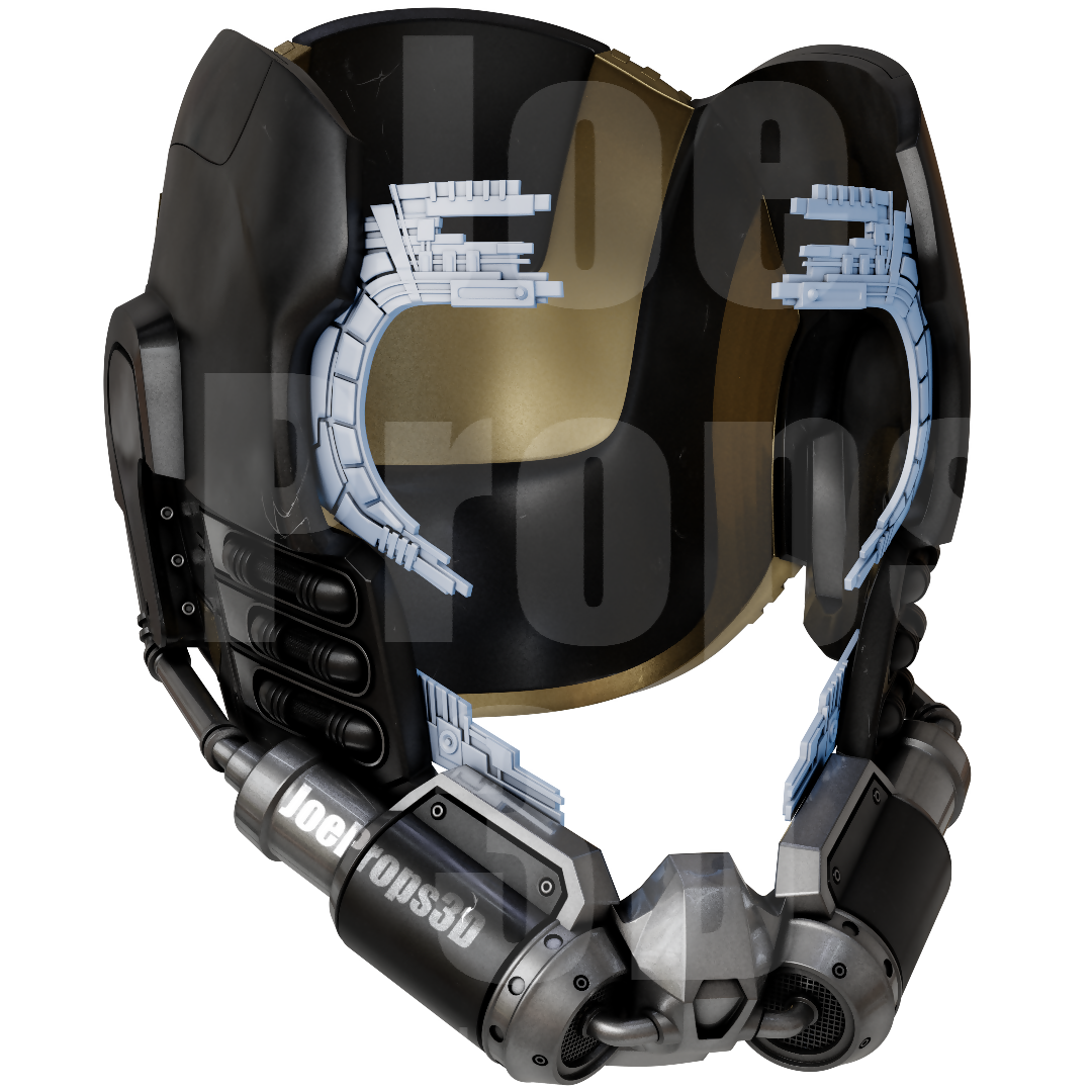 3D printable Galaxy Guardian Helmet STL File - JP3D – Wireframe