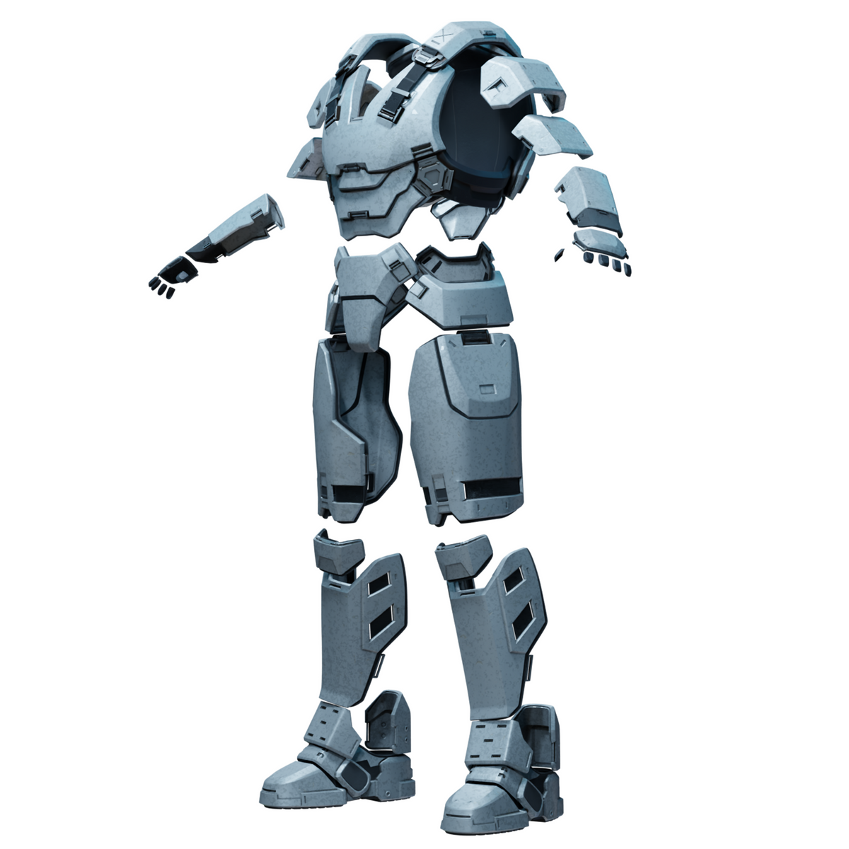 Halo Infinite Mirage Armor 3D Print Files – Wireframe