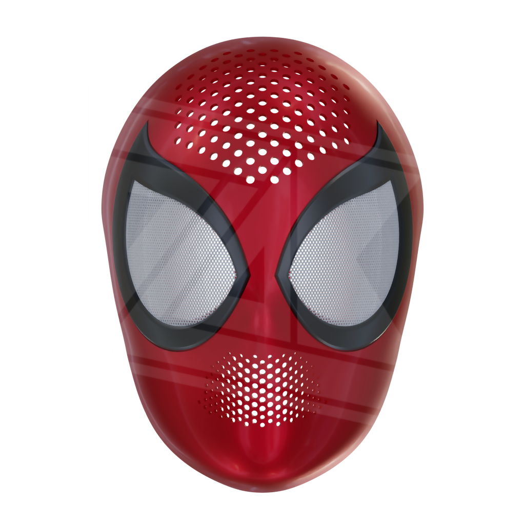 Ultimate Faceshell 3D Model – Wireframe