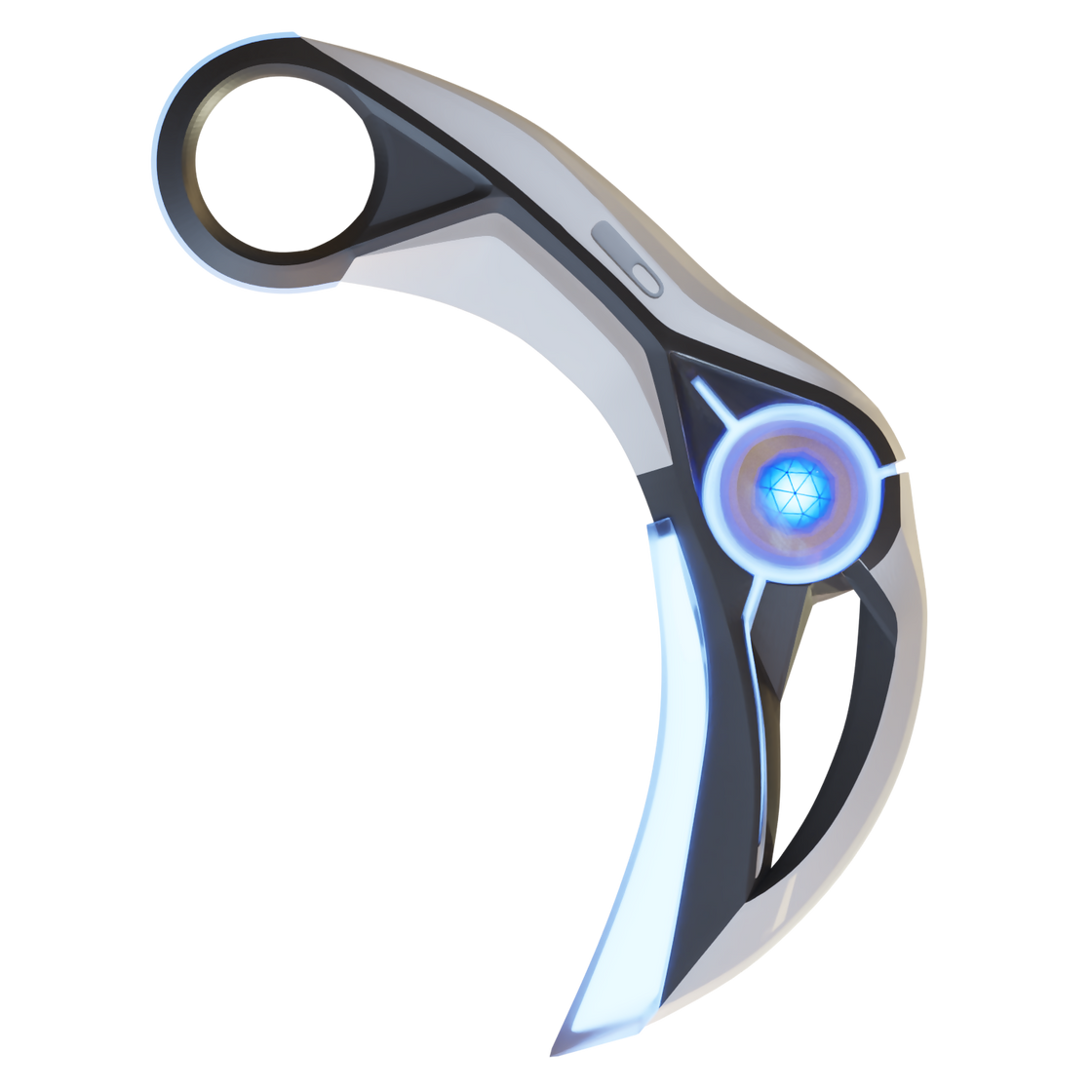 Ion Karambit 3D printable Model – Wireframe