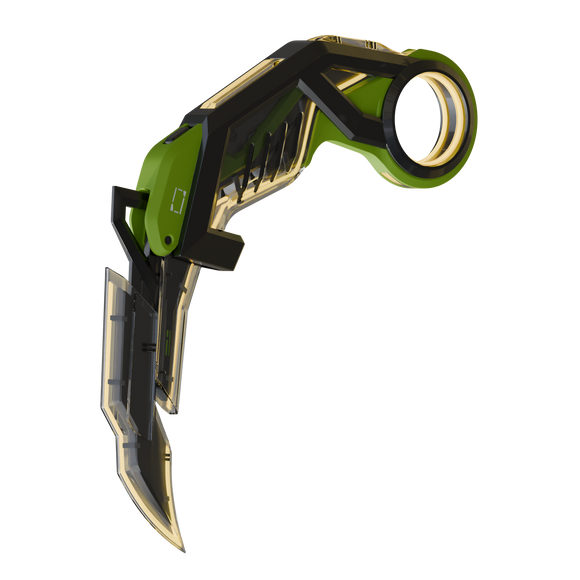RGX 11Z PRO Karambit 3D Printable Model – Wireframe