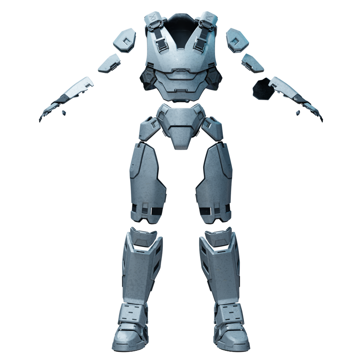 Halo Infinite Mirage Armor 3D Print Files – Wireframe