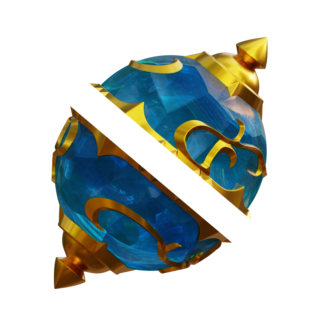 Palworld Pal Sphere 3D Print Model – Wireframe