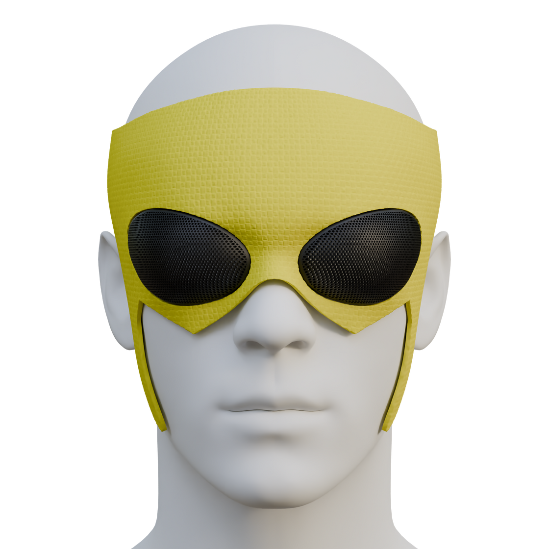 Invincible Sinister Mask 3D Printable Model – Wireframe