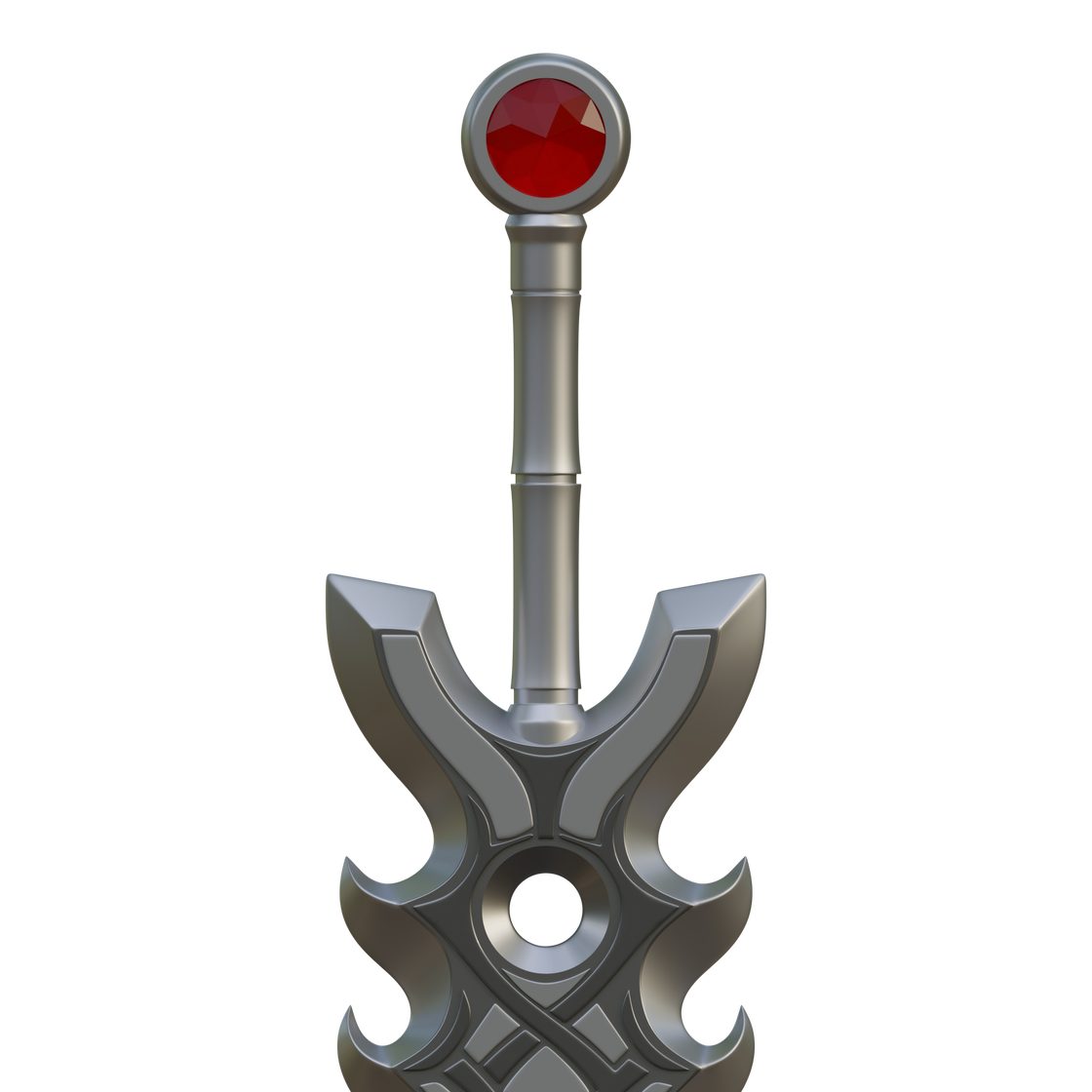 Eshonai's Shardblade - Stormlight Archive 3D Model – Wireframe