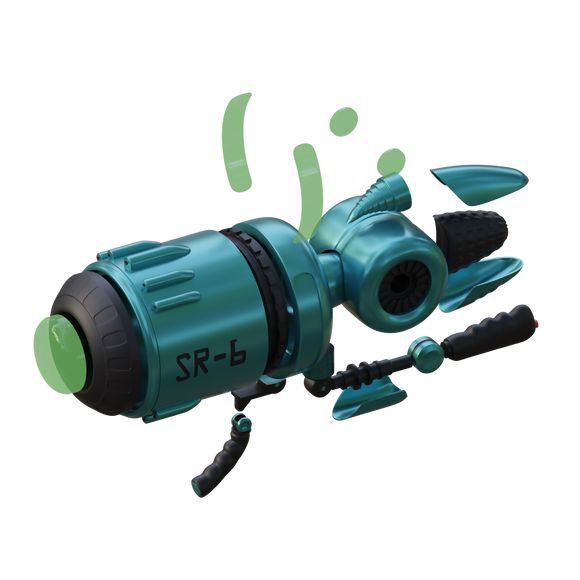 Despicable Me Shrink Ray 3D File – Wireframe