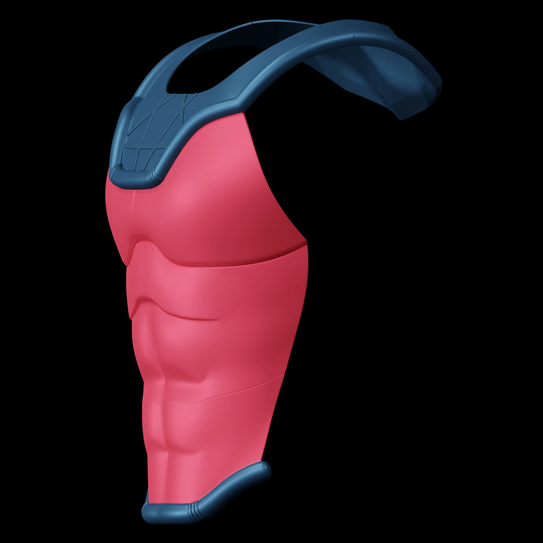 Gambit armor - Xmen 97 3D Model – Wireframe