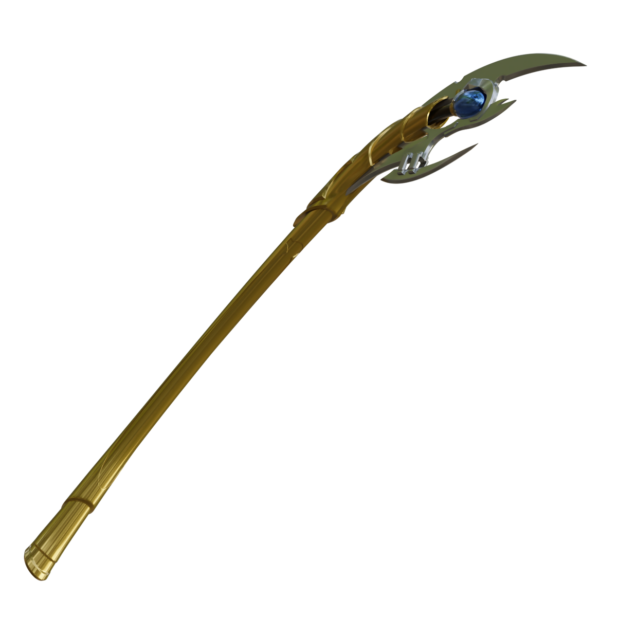 Loki Scepter 3D File – Wireframe