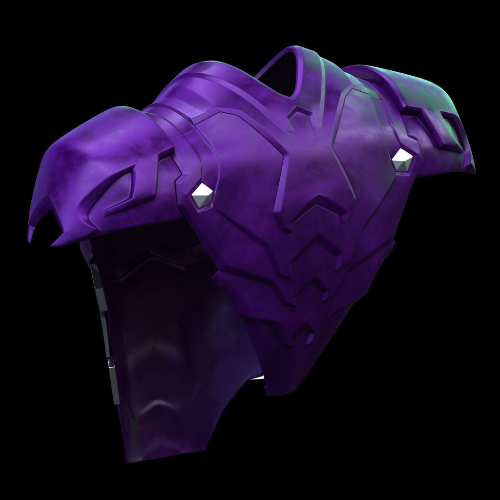 The Prowler Armor Fortnite 3D Model – Wireframe