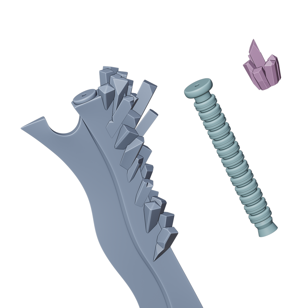 Stitch Ray Gun - Lilo & Stitch - 3D Print Model – Wireframe