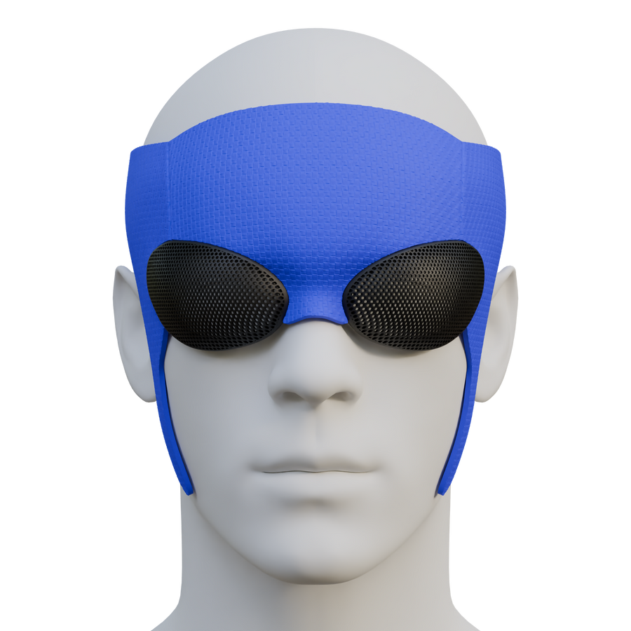 Invincible Season 3 Mask 3D Printable Model – Wireframe