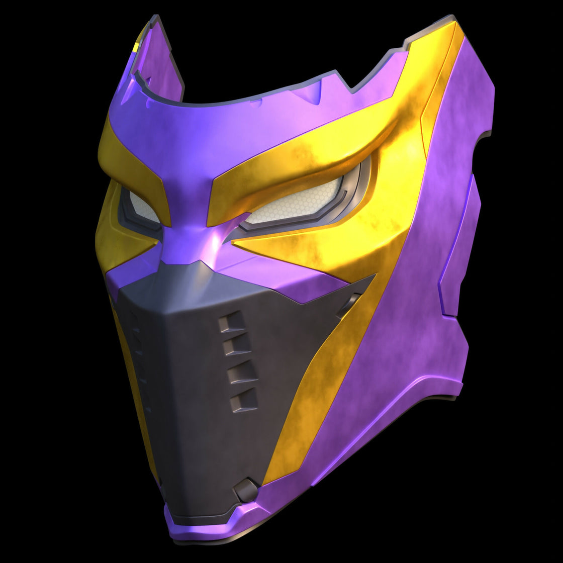 Wraith Mask - Spider-man 2 PS5 3D Model – Wireframe