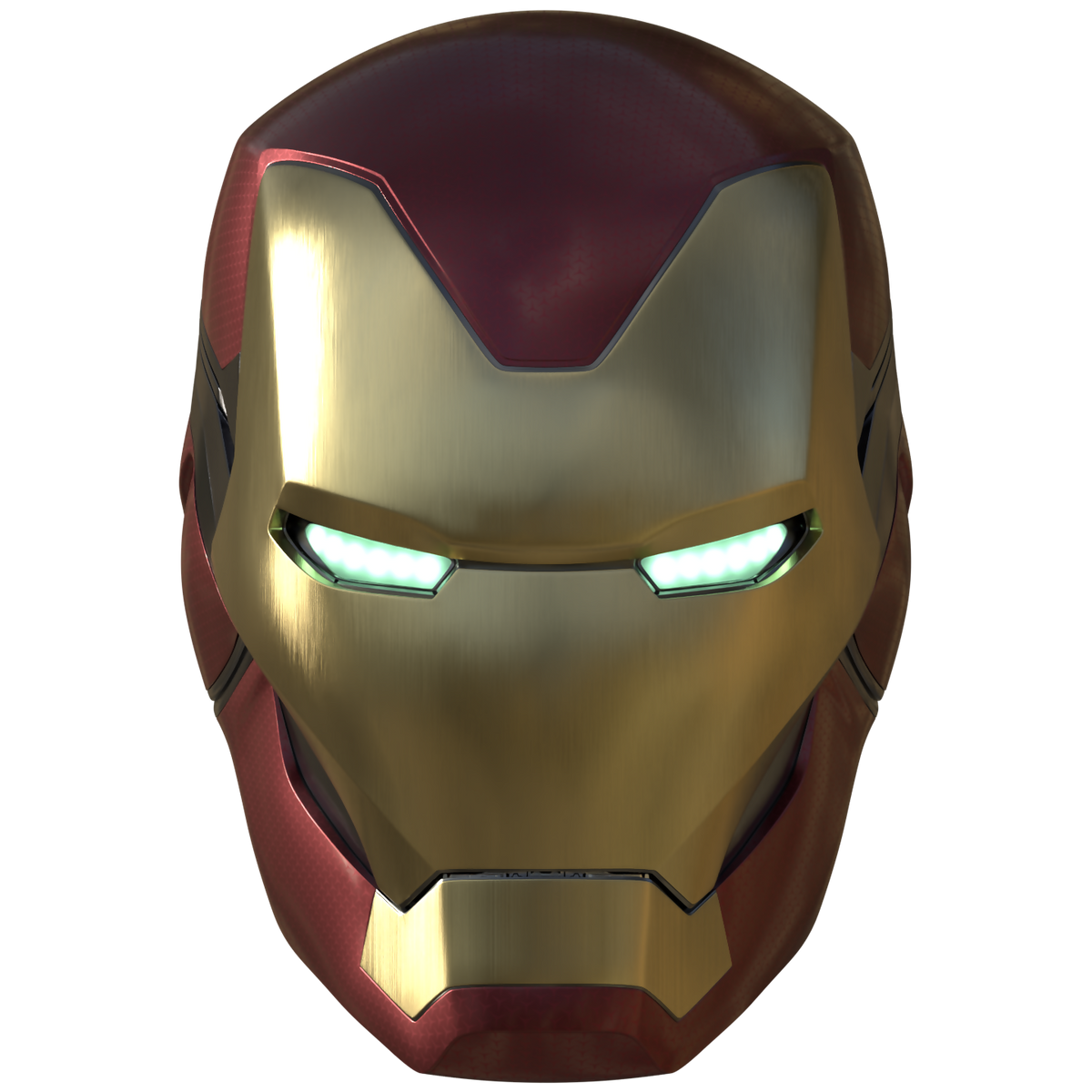 Iron Man MK 85 Helmet motorized 3D printable Model – Wireframe