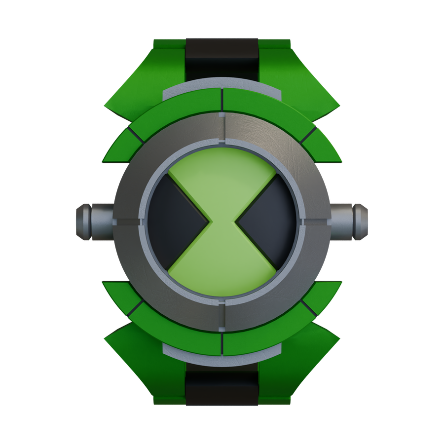 Ben 10 Alien Force Omnitrix Pop Up 3D Printable File – Wireframe