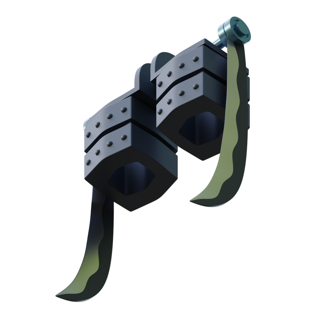 Killer Blades from One Piece - 3D File – Wireframe