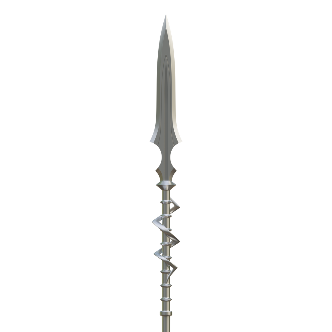 Kaladin's Sylspear - Stormlight Archive 3D Model – Wireframe