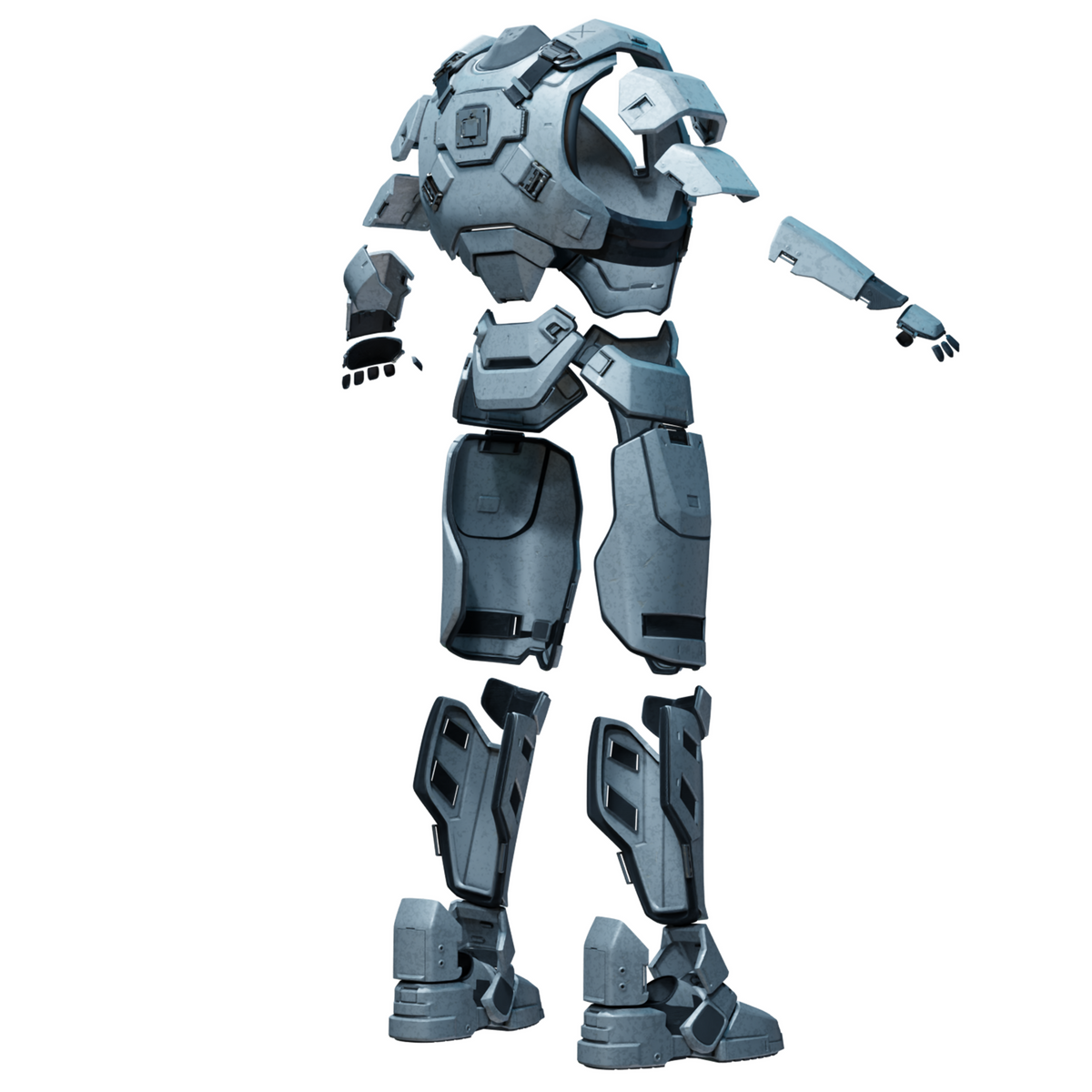 Halo Infinite Mirage Armor 3D Print Files – Wireframe