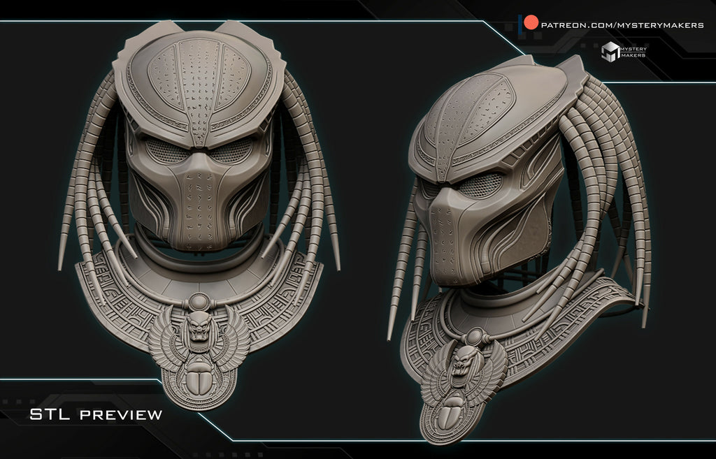 Predator Egypt Guard – Wireframe