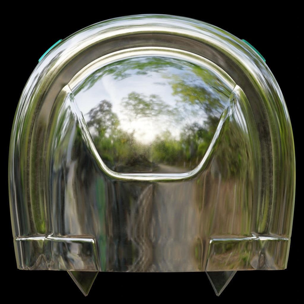 Peacemaker Sonic Boom Helmet 3D Model – Wireframe