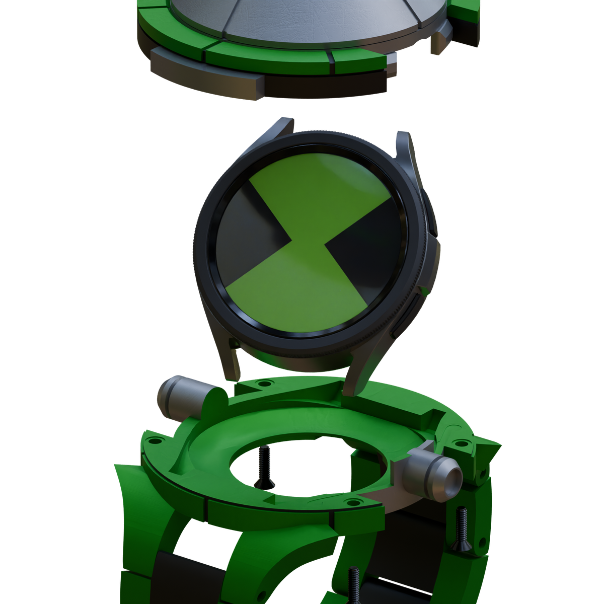 Ben 10 Alien Force Omnitrix Samsung Watch6/4 case 3D Printable File ...