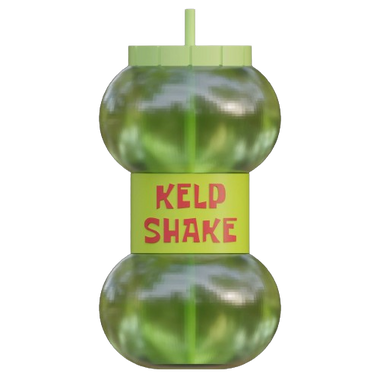 Kelp Shake - 3D Print File – Wireframe