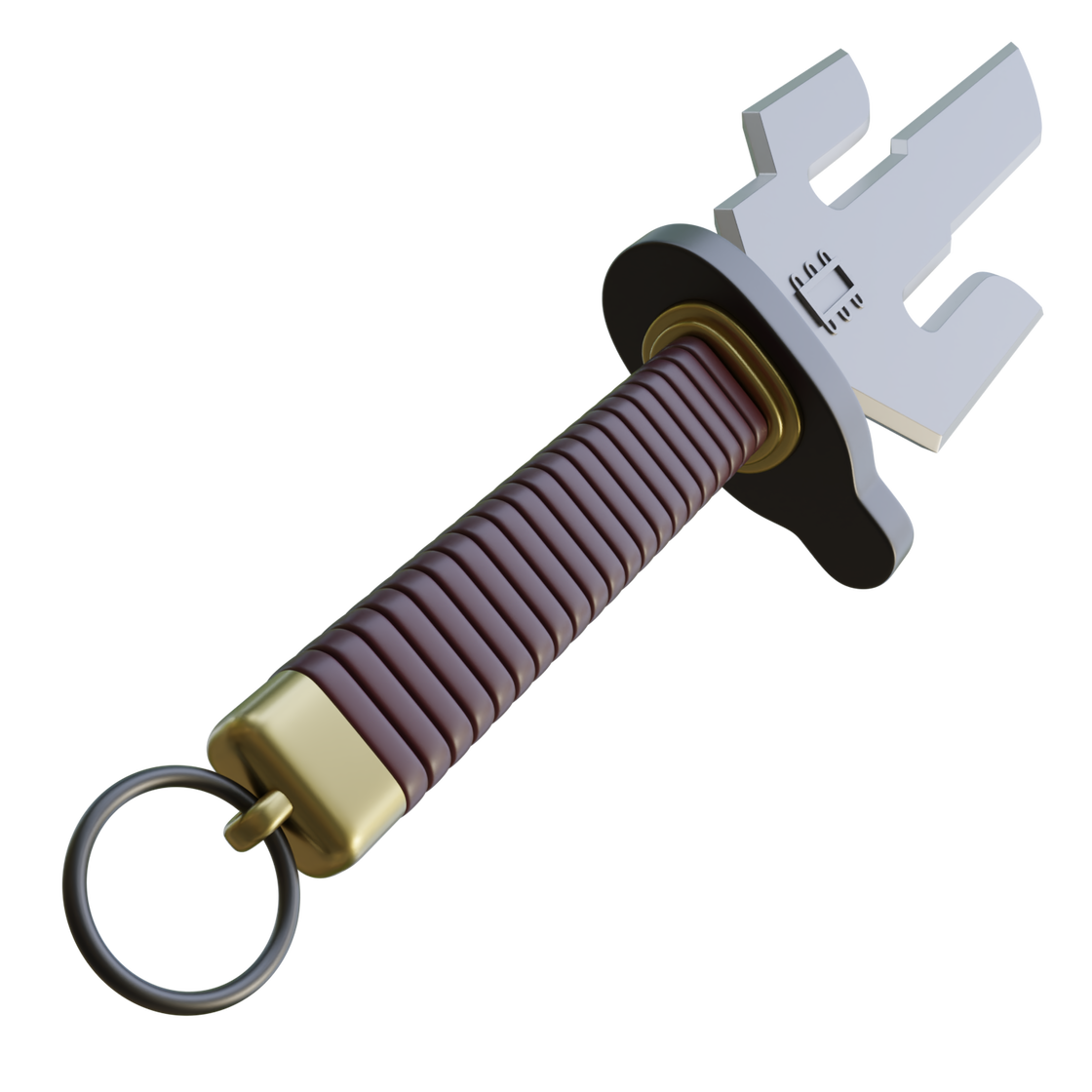 VEK3D Inverted Spear of Heaven Blade File – Wireframe