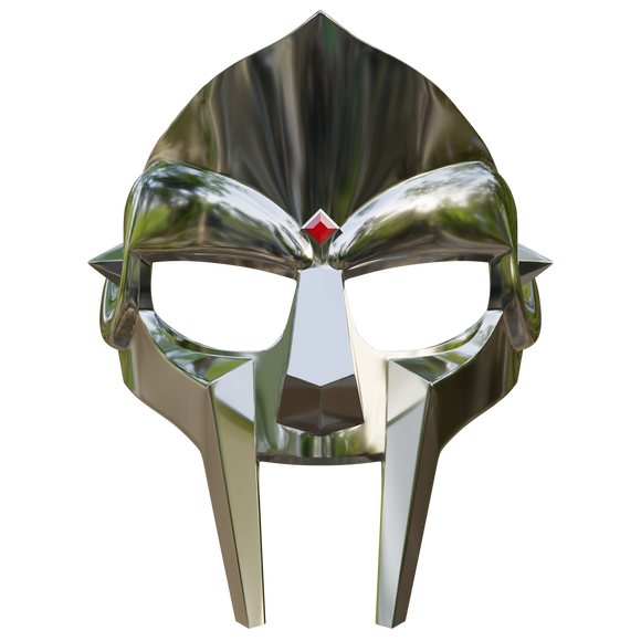 MF DOOM Mask - 3D FIle – Wireframe