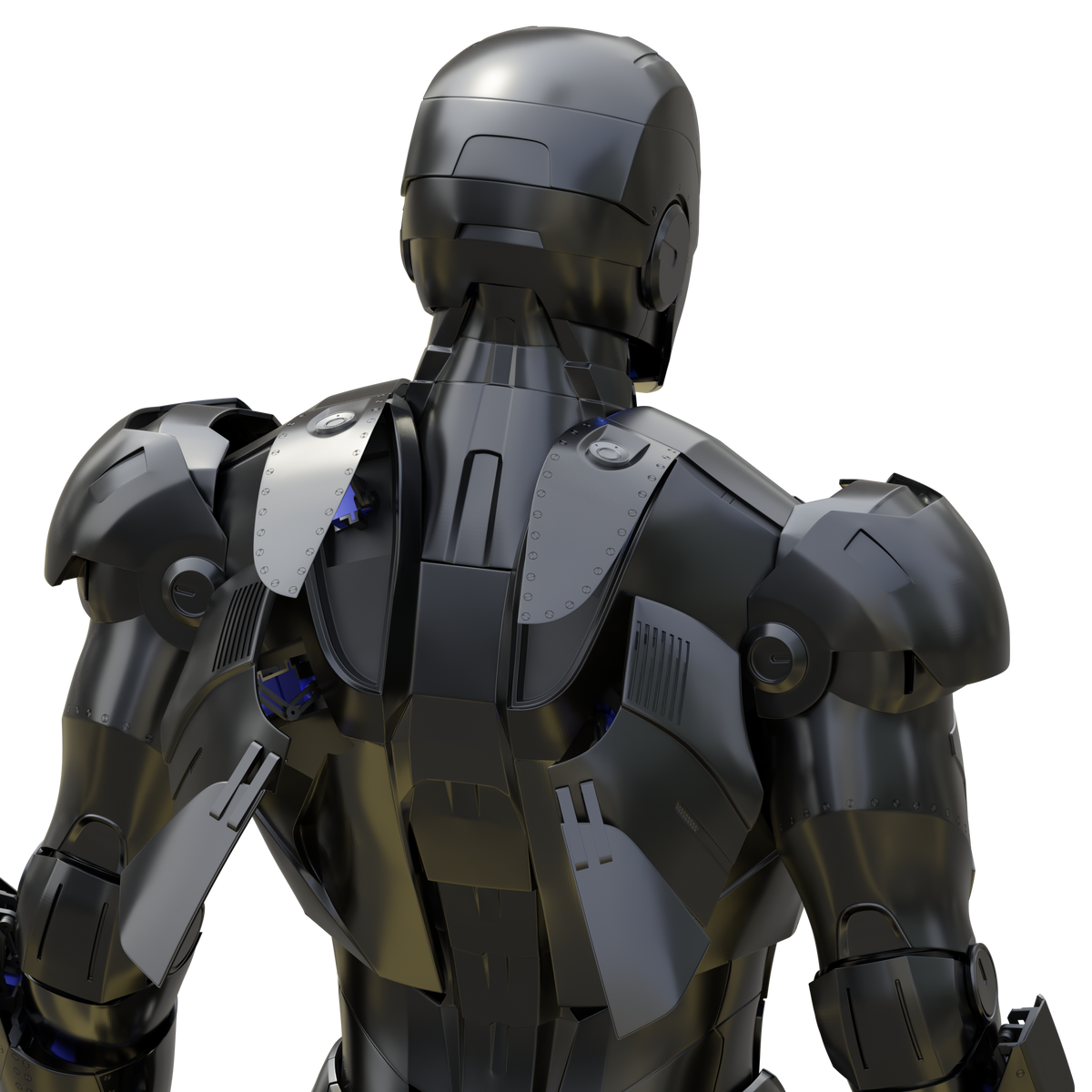 Ironman Mark 2 Suit 3D Printable Model – Wireframe