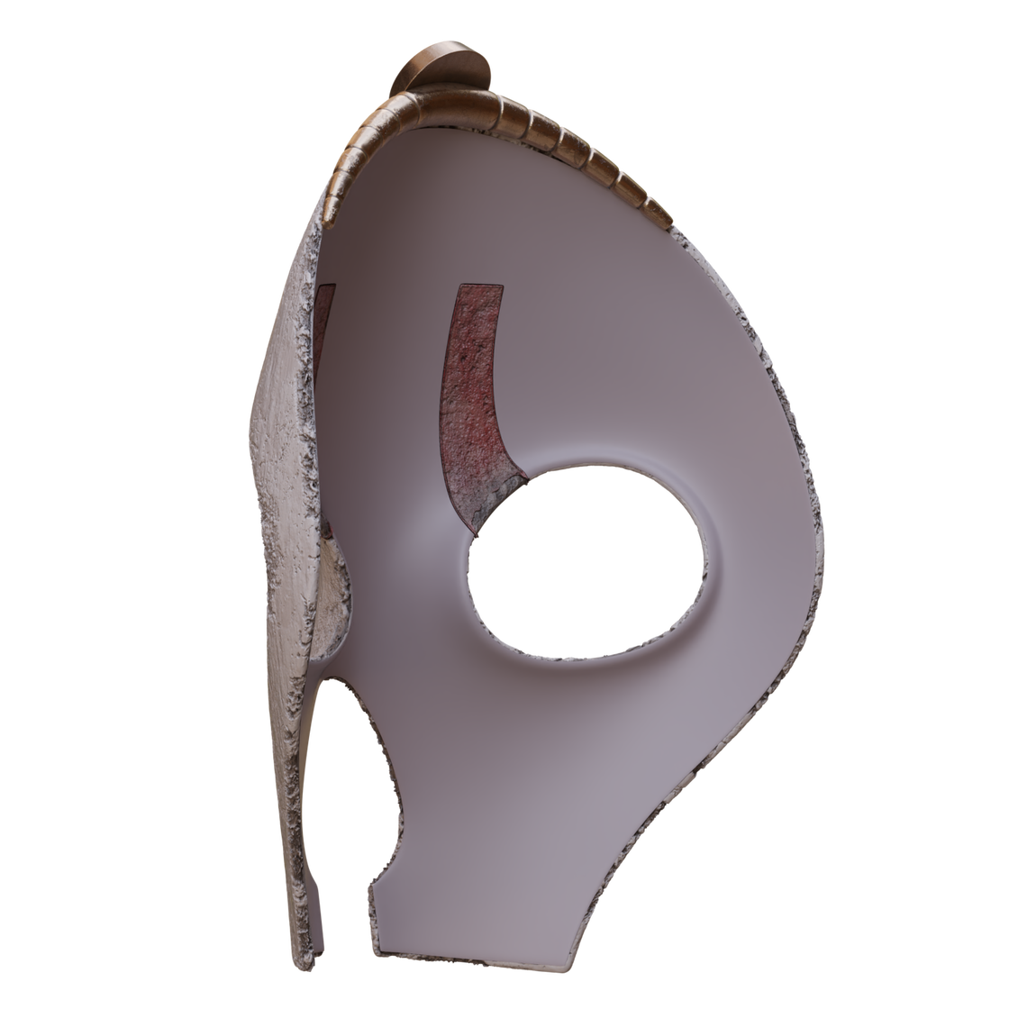 VEK3D Darth Nihilus Mask File – Wireframe