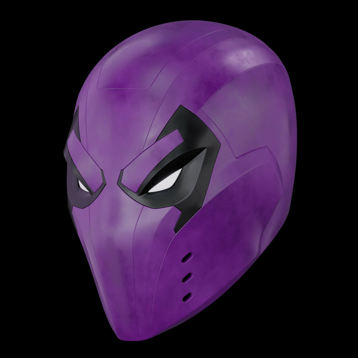 The Prowler mask - Fortnite 3D Model – Wireframe