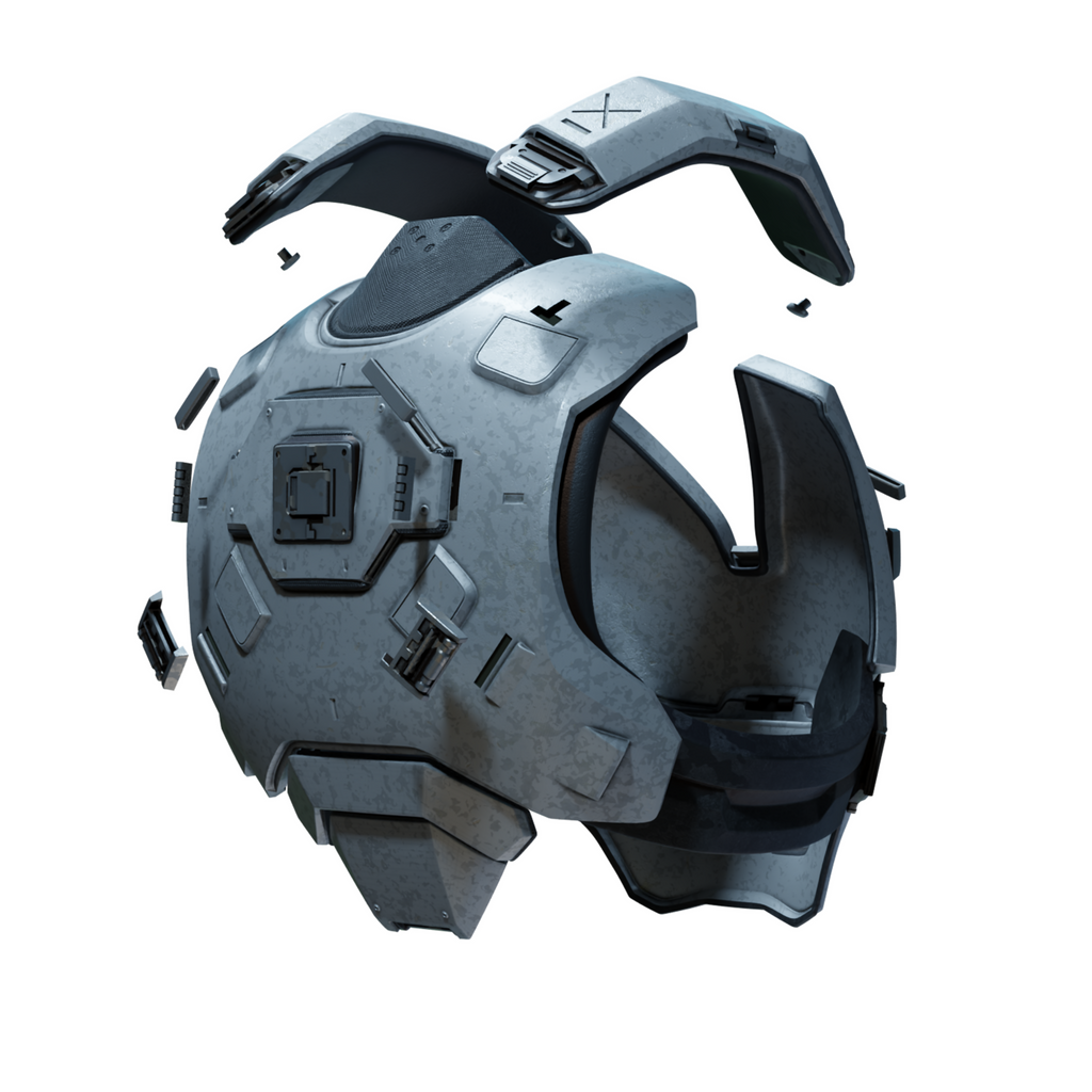 Halo Infinite Mirage Armor 3D Print Files – Wireframe