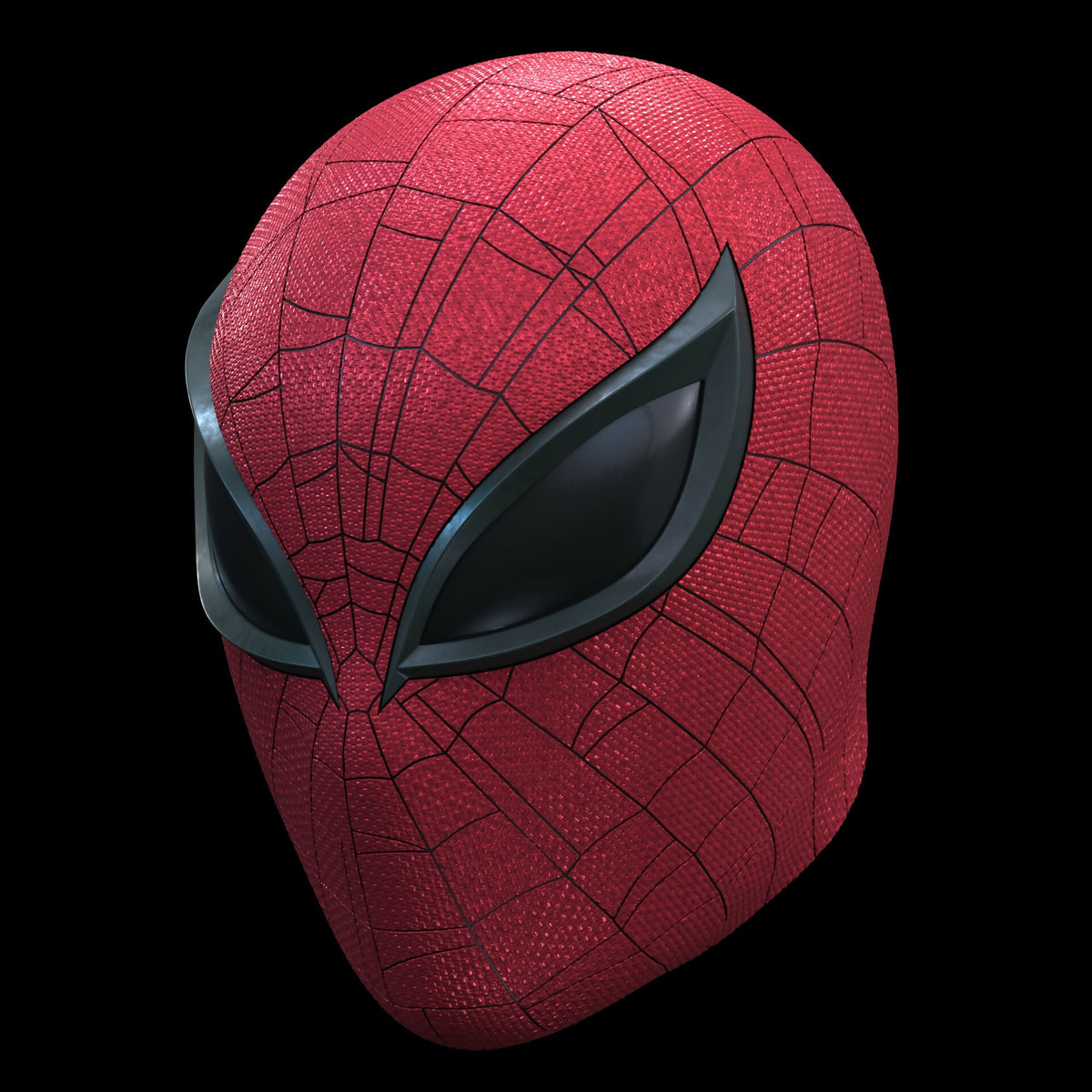 Superior Spider-man Textured Mask - PS5 Spider-man 3D Model – Wireframe