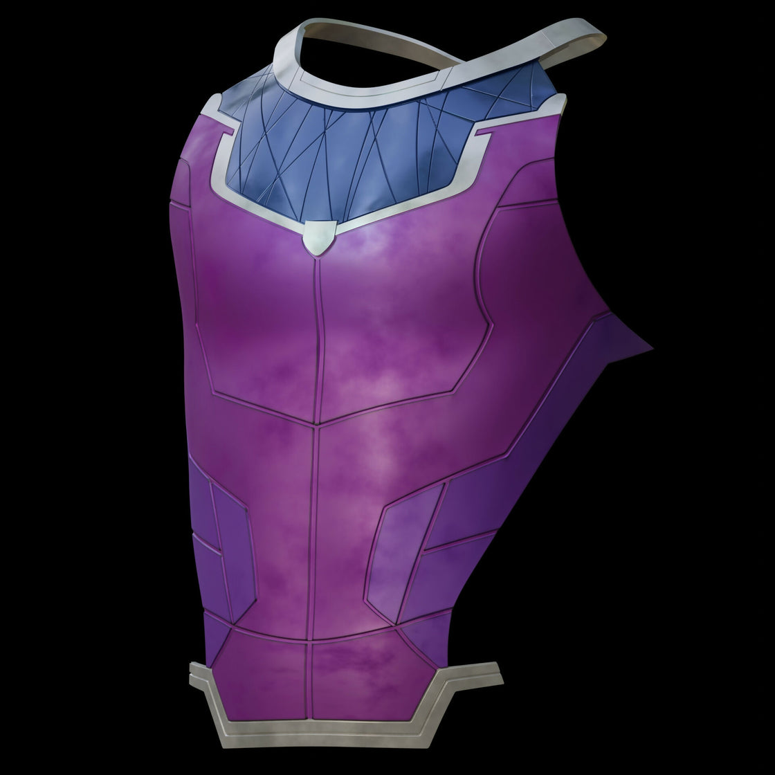Gambit Armor and Boots 3D Model – Wireframe