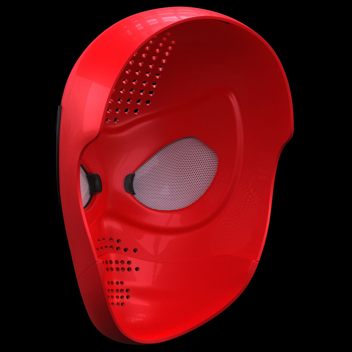 NWH Spider-man Faceshell 3D Model – Wireframe