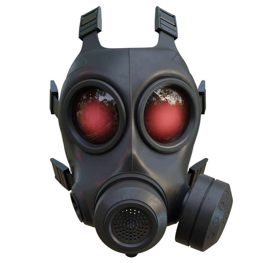 Hunk Mask - Resident Evil Requiem 3D Model – Wireframe